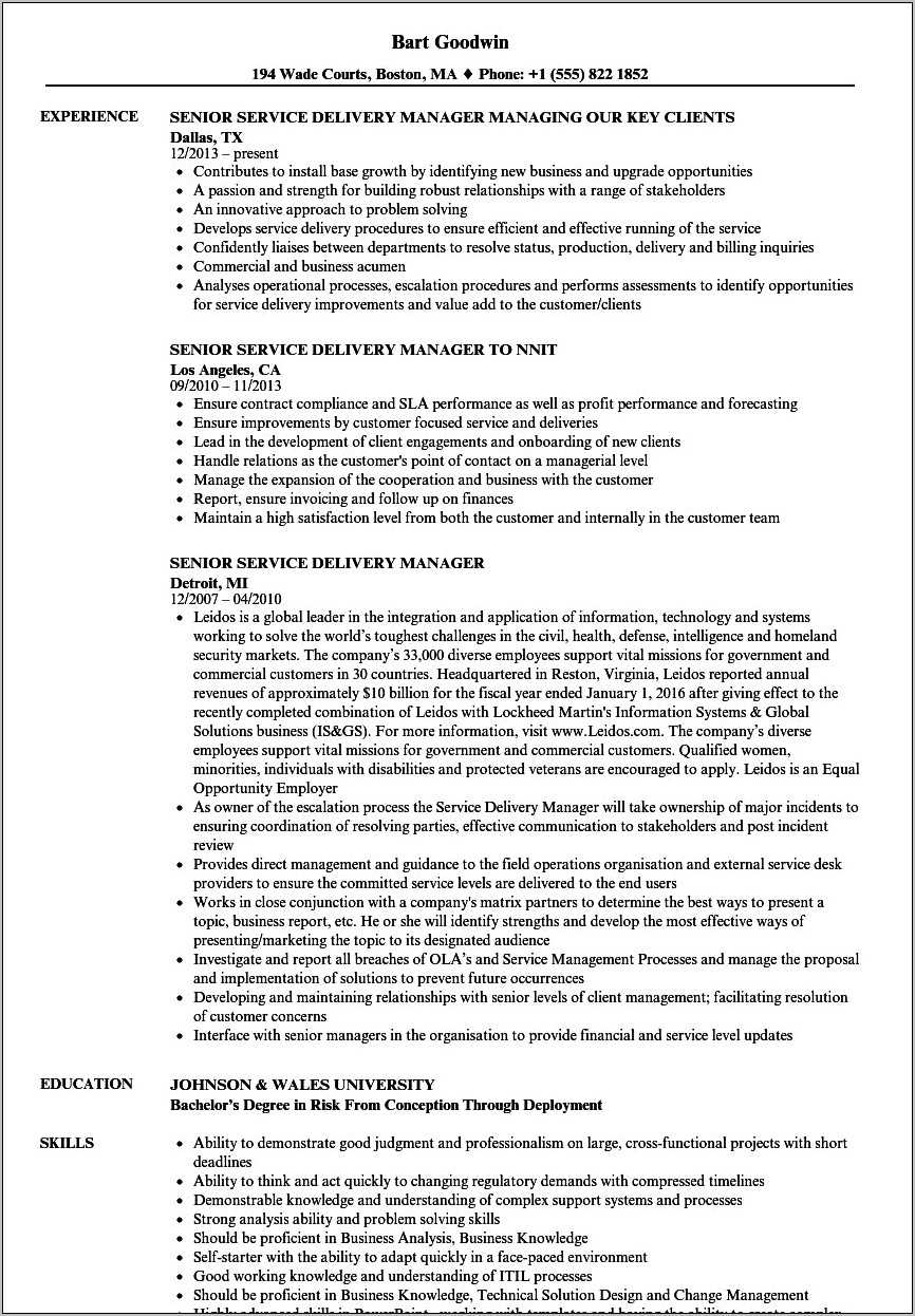 Technical Delivery Manager Resume Example Resume Example Gallery technical-delivery-manager-resume-example-resume-example-gallery