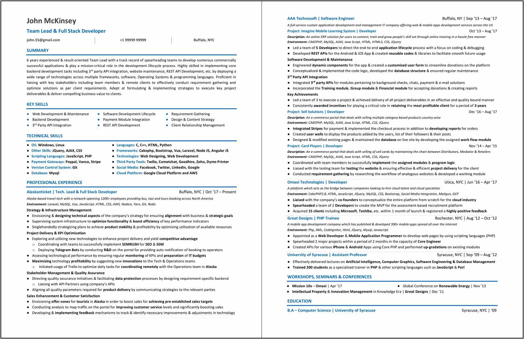 Good Resume For 17 Year Old