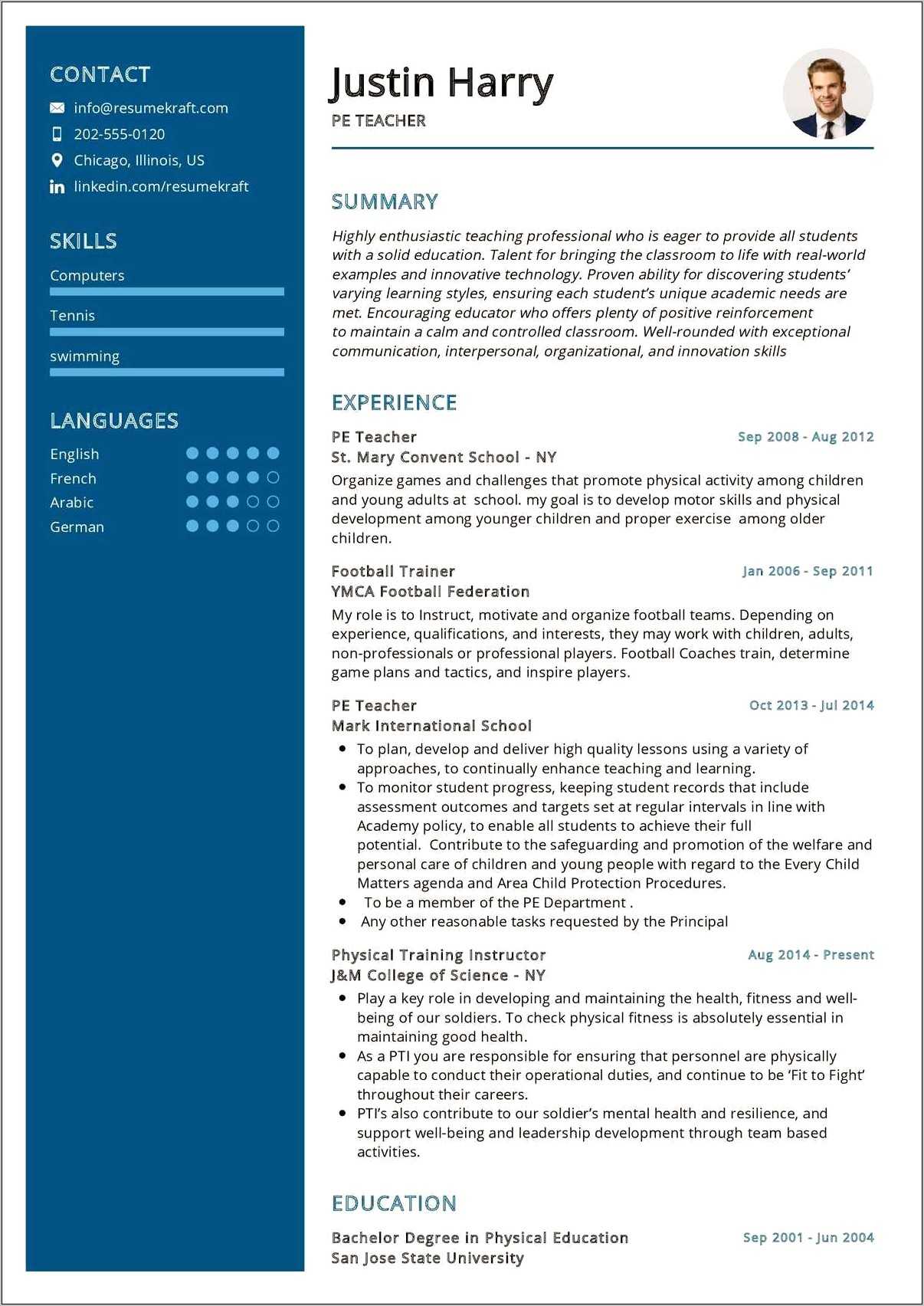 Resume Sample For International School Teacher Resume Example Gallery resume-sample-for-international-school-teacher-resume-example-gallery