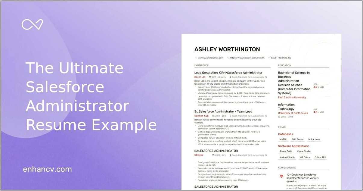 Salesforce Admin 5 Years Experience Resumes Resume Example Gallery salesforce-admin-5-years-experience-resumes-resume-example-gallery