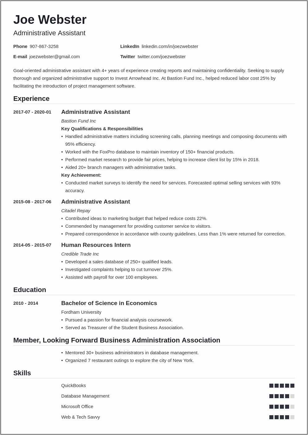 sample-objectives-in-resume-for-business-administration-resume