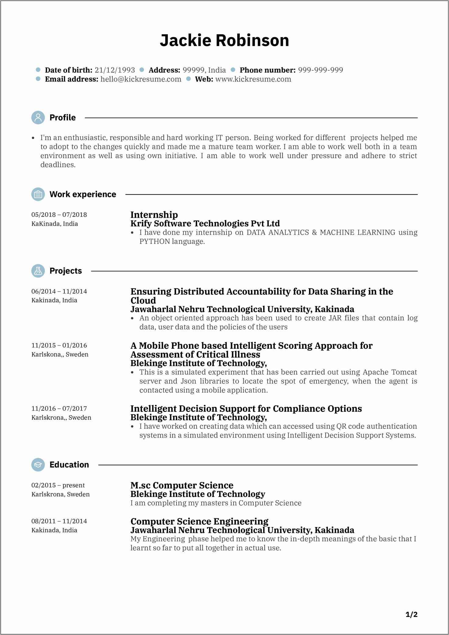 Sample Of About Me In Resume Resume Example Gallery sample-of-about-me-in-resume-resume-example-gallery