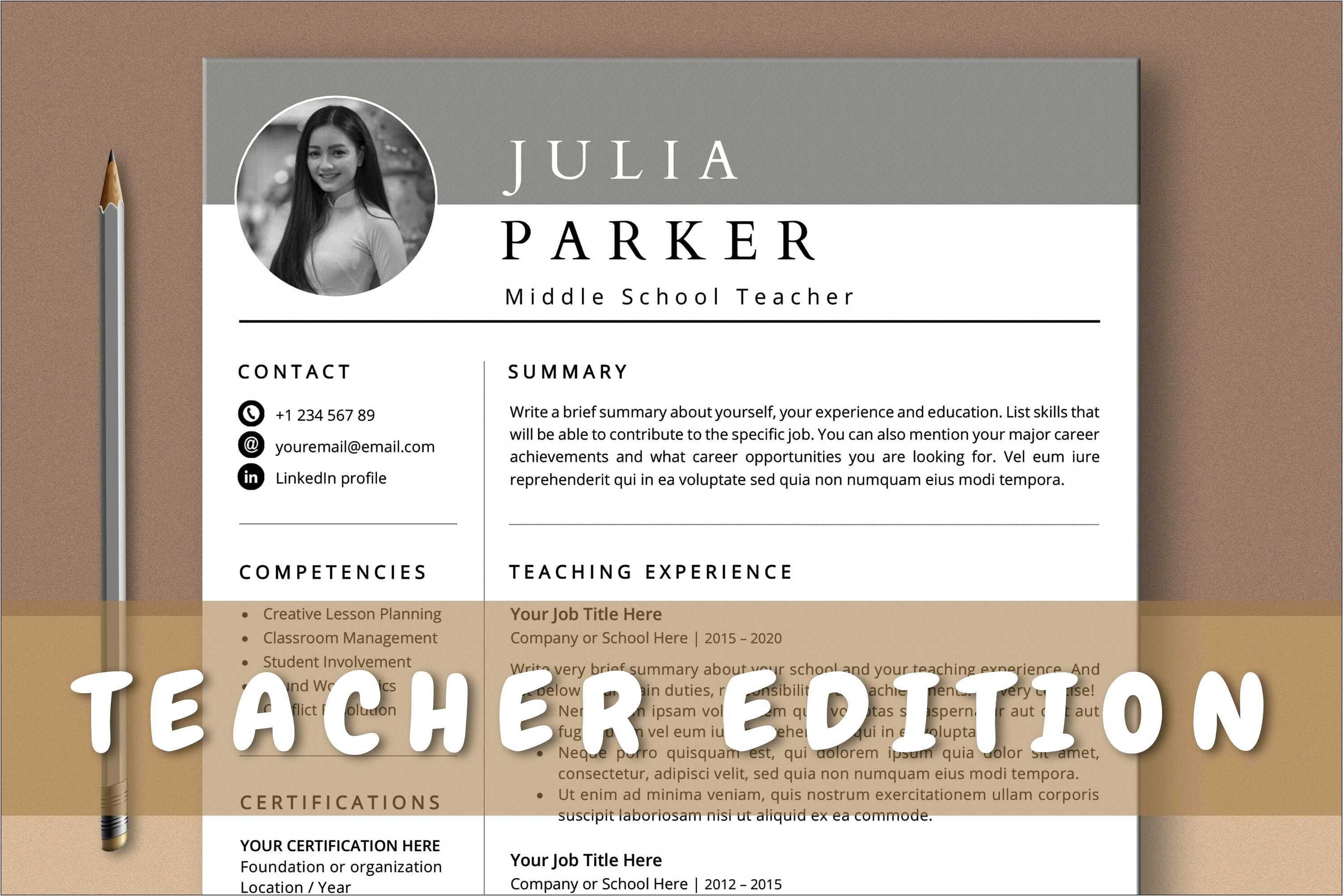 Templates For Resumes